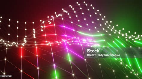 3d 렌더링 플렉서스 스타일 추상기술 빅데이터 배경 개념 메타버스 Dj에 대한 스톡 사진 및 기타 이미지 Dj 배경 주제 3차원 형태 Istock