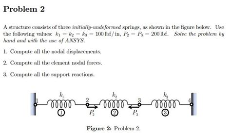 solved problem 2 a structure consists of three