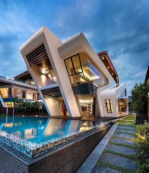 럭셔리 하우스 수영장 있는 집 Amazing Architecture Architecture Building