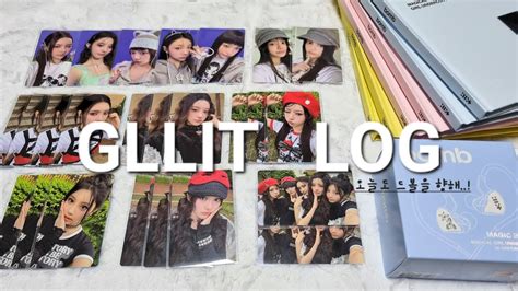글릿로그 27 아일릿 활동기는 끝났지만 글릿의 포카 드볼은 이제 시작😆 아일릿 인이어앨범 분철 총대 포카 드볼 언박싱 택배깡