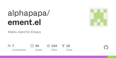 Ementel V08 Released Matrix Client For Emacs Remacs