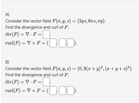 Solved A Consider The Vector Field Chegg