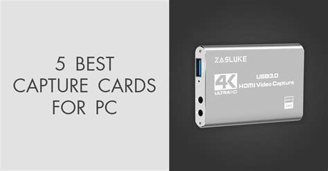 Best Capture Cards For PC In