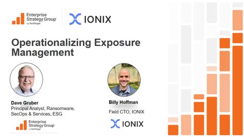 Webinar Operationalizing Exposure Management Ionix And Esg