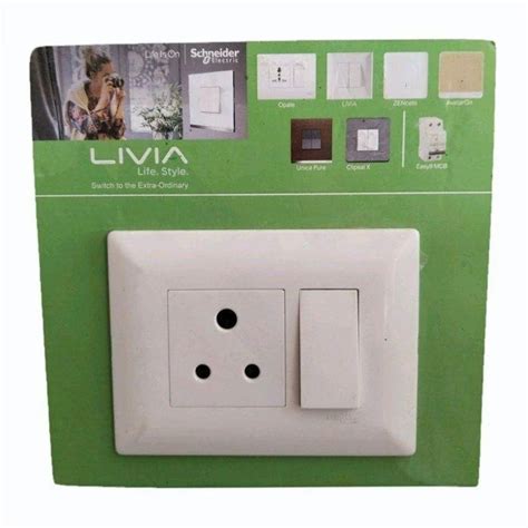 A Schneider Electric Livia Plastic Modular Switch M Way At Piece In Aurangabad