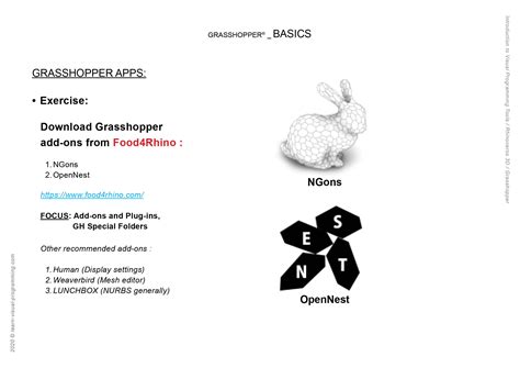 Grasshopper Interface Learn Visual Programming