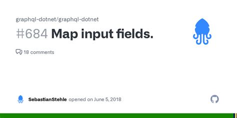 Map Input Fields · Issue 684 · Graphql Dotnetgraphql Dotnet · Github