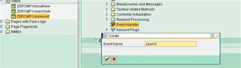 Sap Crm — Web Ic Search View And Result View Navigation Techskills By