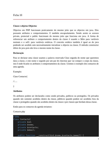 Ficha 10 Php Pdf