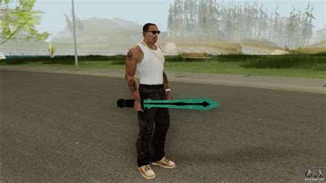Frozen SCI FI Sword For GTA San Andreas