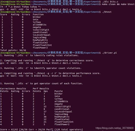 Csapp实验一：位操作（data Lab） Csdn博客