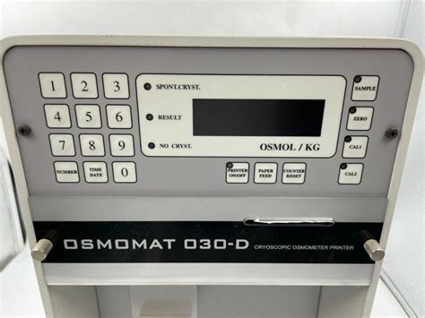 Gonotec Osmomat 030 D Cryoscopic Osmometer Printer For Partsnot
