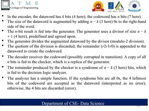 V Semester Computer Networks Bcs502 Module 2datalinklayer Pptx