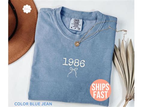 Comfort Colors® 40th Birthday Shirt Fortieth Birthday Tee 40th