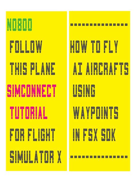 simconnect tutorial 0 800 pdf pdf c programming language