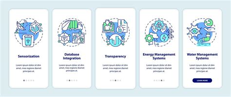 City Infrastructure Digitalization Onboarding Mobile App Page Screen Technology Walkthrough 5