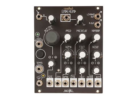 Make Noise Erbe Verb Dsp Reverb Black And Gold Reverb Australia
