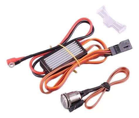 Rc Engine Part On Board Glow System V2 Crafts Vermelho Reto Frete Grátis