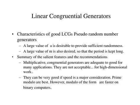 Ppt Pseudo Random And Random Numbers Powerpoint Presentation Free