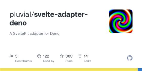 GitHub Pluvial Svelte Adapter Deno A SvelteKit Adapter For Deno