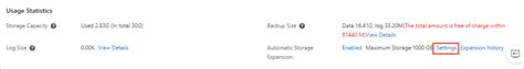 Automatic Storage Expansion Of Apsaradb Rds For Mysql Apsaradb Rds