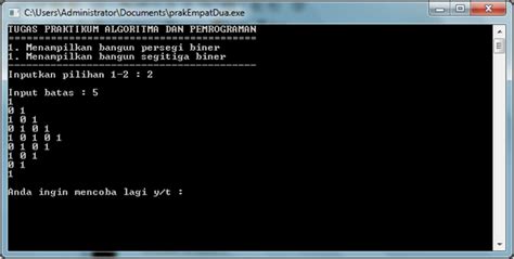 Contoh Program Algoritma Pemrograman C Ayo Belajar Sama Sama