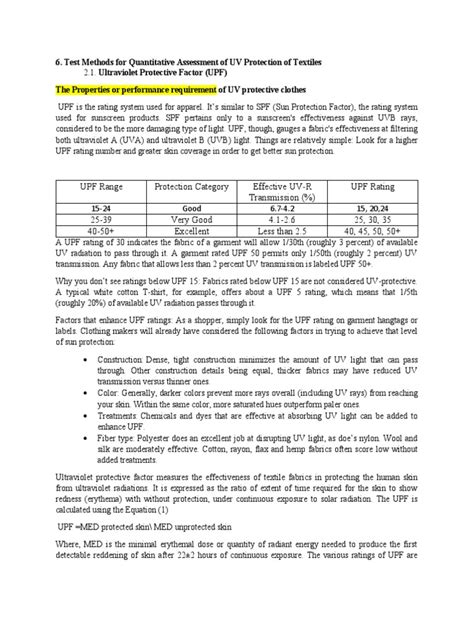 Test Method Descargar Gratis Pdf Ultraviolet Sunscreen