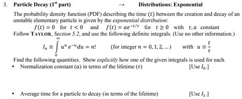 Solved The Probability Density Function PDF Describing The Chegg