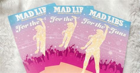 Mad Libs Taylor Swift Edition Just 382 On Amazon Hip2save