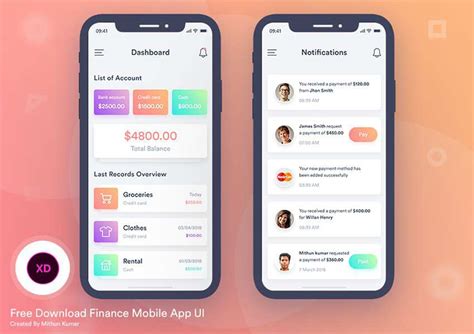 20 Free Adobe XD UI Kits For Web Mobile App Designers