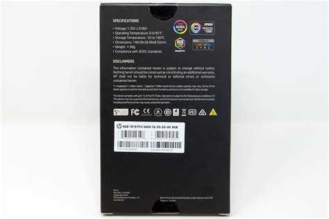 HP V DDR MHz CL X GB Review Packaging Contents TechPowerUp