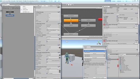 Art258 Part 10 Character Programming In Unity 5 With Playmaker Youtube