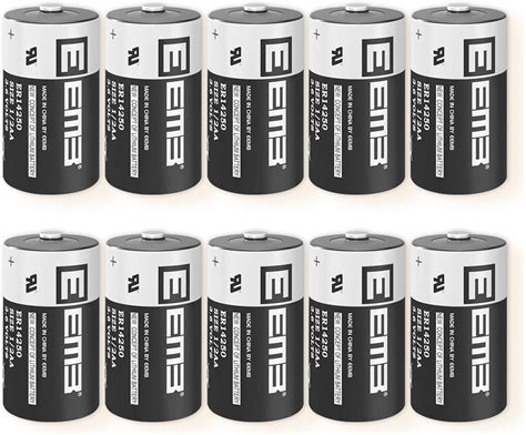 Eemb Er14250 1 2 Aa 3 6v Lithium Battery 1200mah Lithium