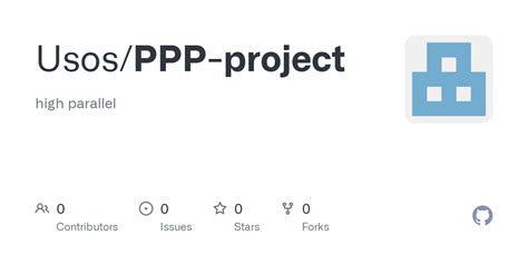 Github Usos Ppp Project High Parallel
