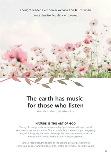 Spring Time Vertical PowerPoint Template MasterBundles