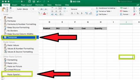 Cómo Transferir Datos En Excel Transponer Datos Paso A Paso