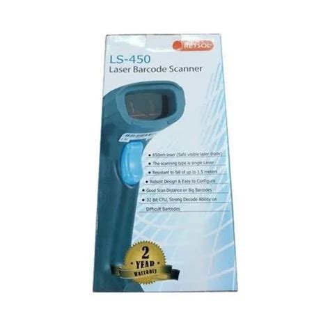 Wired Ls 450 Retsol Laser Barcode Scanner At Rs 1600 In Lucknow Id