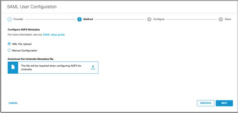 Configure AD FS For SAML
