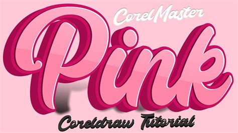 Best 12 Coreldraw Tutorial Cool Calligraphy 3d Text Effect Artofit