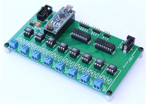Solid State Relay Expansion Board For Arduino Nano Acdc Configurati