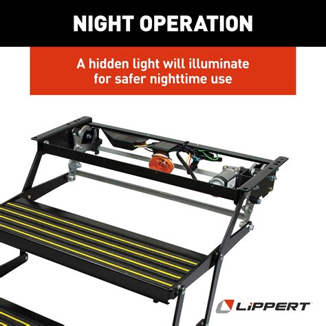 Kwikee Revolution Double Electric Rv Steps For 5th Wheel Rvs Travel Trailers
