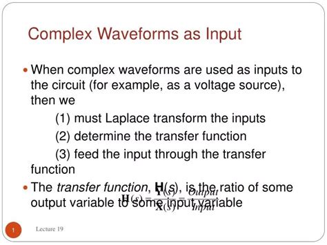 PPT Complex Waveforms As Input PowerPoint Presentation Free Download ID 1406344