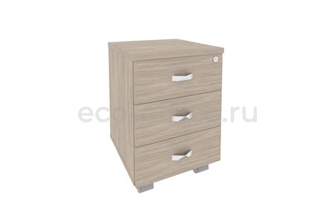 Купить Тумба мобильная Onix O Tm 3 Дуб Аттик по цене в компании Эко офис