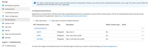 Azure Active Directory Setup Microsoft Identify Platform And Missing