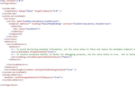 WCF Newbie With A WCF Service That Doesn T Want To Work Metadata I