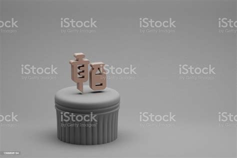 아름다운 추상적 인 삽화 백신은 기둥과 멋진 배경에 상징 아이콘입니다 3d 렌더링 그림 디자인의 배경 패턴 0명에 대한 스톡 사진 및 기타 이미지 Istock