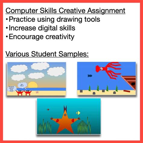 Create A Drawing Intro Assignment By Eagles Ed Tpt