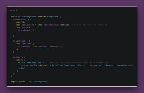 carbon source code showing how to bind with constructor
