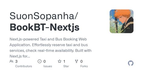 Github Suonsopanhabookbt Nextjs Nextjs Powered Taxi And Bus