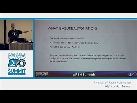 free video azure automation revival powershell summit 2023 from